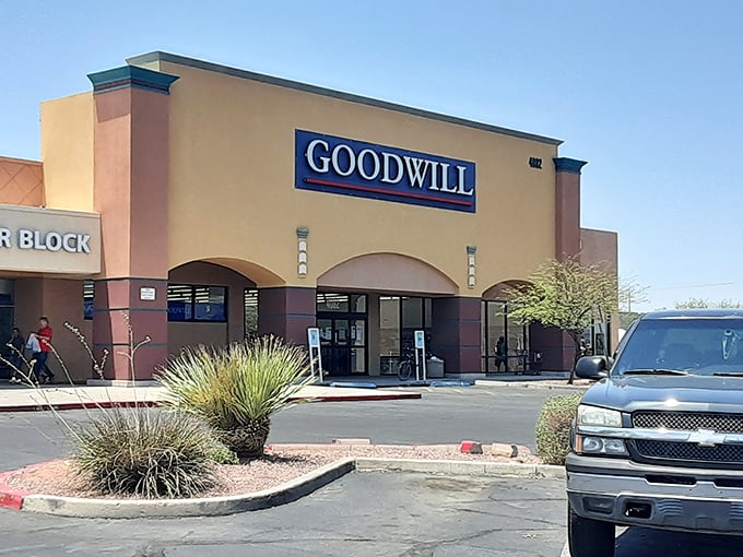 That familiar storefront design means reliable treasures and unbeatable prices await inside always.
