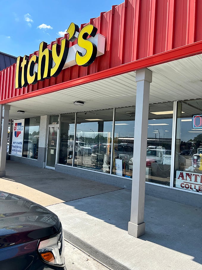 That distinctive signage has been calling to bargain hunters for years - and they keep coming back.