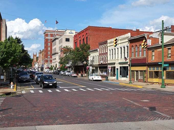 Marietta’s Main Street charm flows through its streets, with inviting shops and storefronts that make every stroll feel effortlessly delightful.