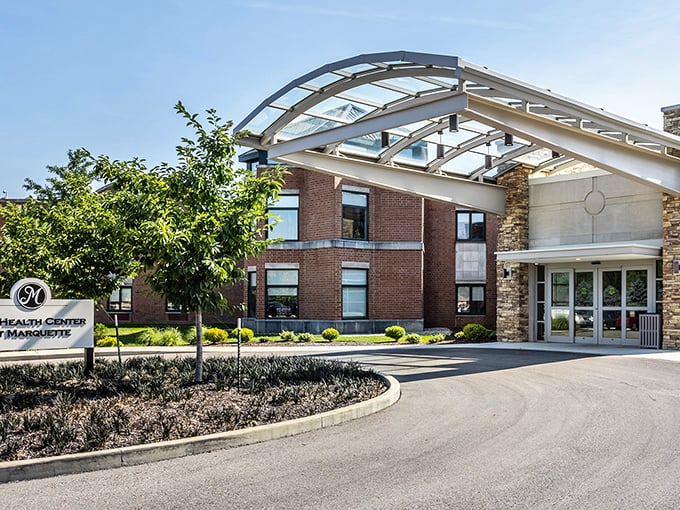 Glass canopies and professional landscaping create resort-like atmospheres that your Social Security check can actually afford.