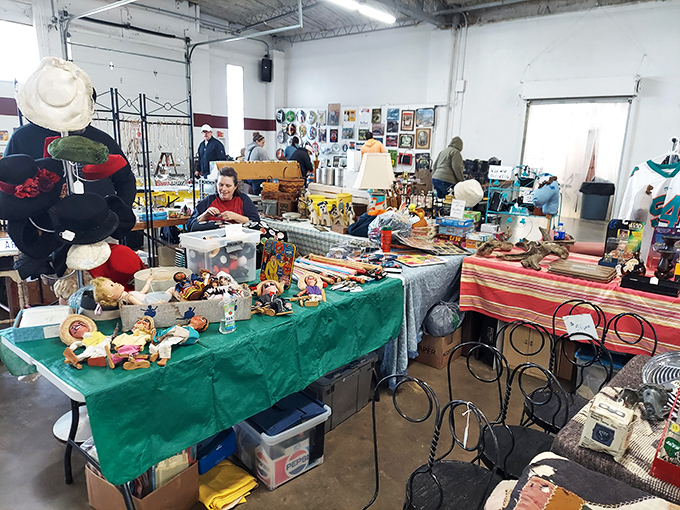 The Springfield Antique Show and Flea Market is filled with treasures from vintage toys to unique décor creating a friendly shopping adventure.