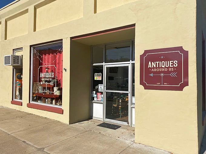 Antiques Around Us isn't just a store—it's a time machine. Browse treasures that remind you of grandma's house, but cooler.