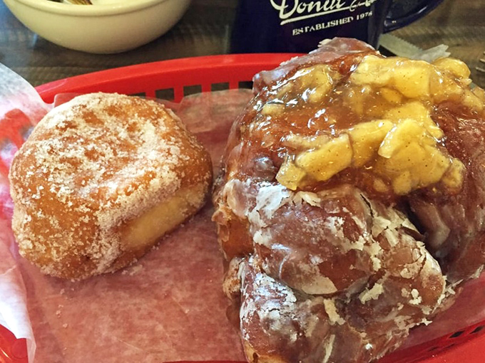 The legendary apple fritter—part pastry, part religious experience. Worth every minute of the extra beach walk you'll need afterward.