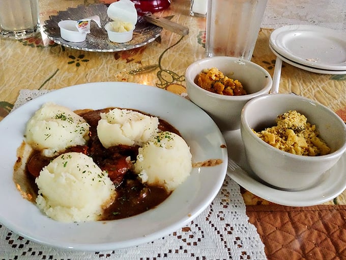 Comfort in a bowl—this beef stew with pillowy mashed potatoes doesn't just warm your stomach, it hugs your soul on a cellular level.