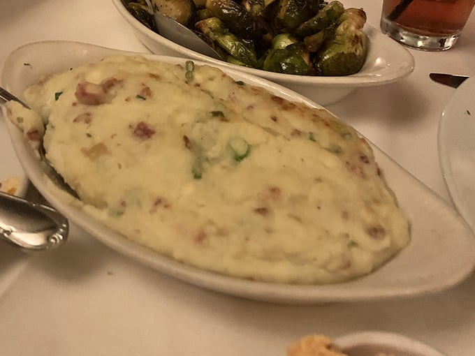 These aren't your grandmother's mashed potatoes—unless your grandmother was a culinary genius who understood the magic of blue cheese and bacon.