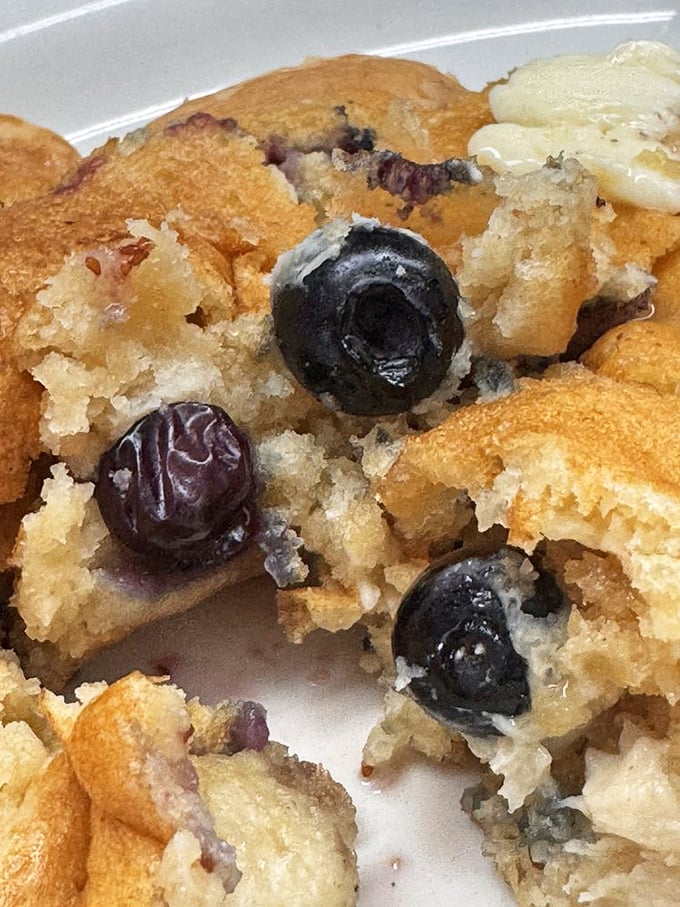 These blueberry pancakes aren't just breakfast—they're edible art. Each berry bursts with flavor that no Instagram filter could ever capture.