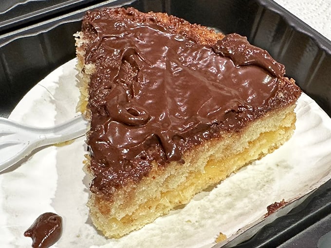 Boston cream pie that would make your grandmother nod in approval. No deconstructed nonsense here, just classic dessert done right.