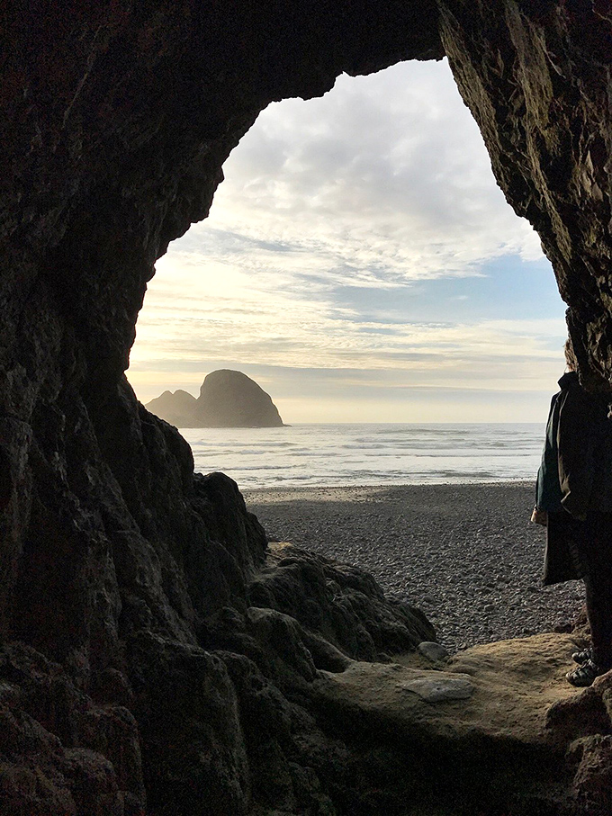 Tunnel vision never looked so good. This natural passageway reveals Oceanside's hidden beach—like finding the wardrobe to Narnia, but saltier.