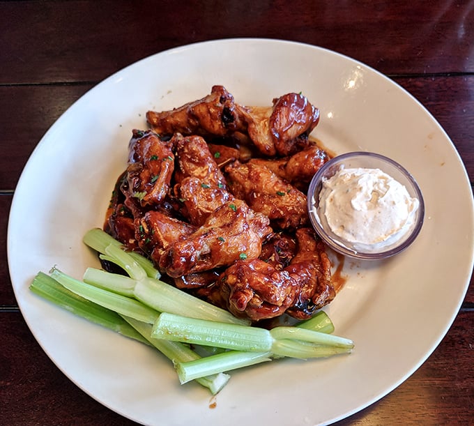 These wings aren't just wings – they're Caribbean postcards for your palate, complete with that "wish you were here" feeling in every bite.