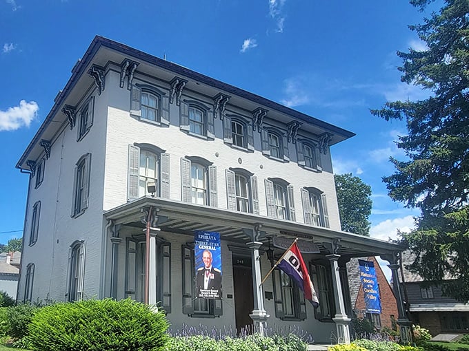 This stately Italianate mansion stands as elegant today as when it was built, like Pennsylvania's answer to Downton Abbey.