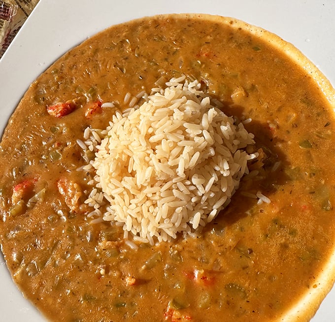 This crawfish étouffée isn't just a meal, it's a warm hug in food form—rich, comforting, and worth every calorie you'll happily consume.