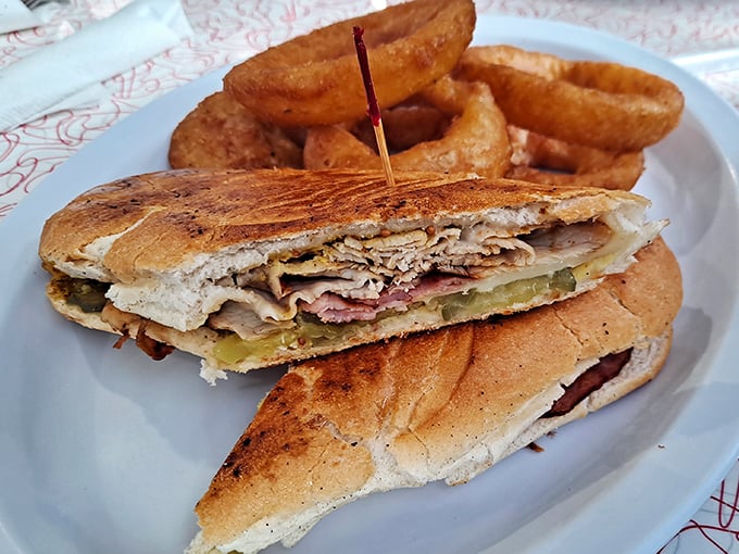 Starlite's Cuban sandwich brings together ham, pork, pickles, and mustard between pressed bread with the kind of harmony that would make the Rat Pack jealous.
