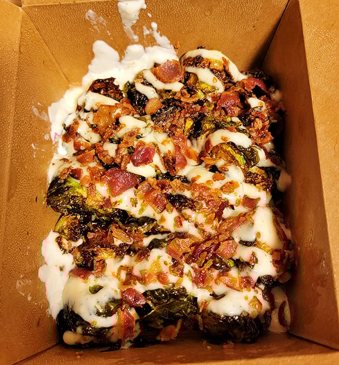 This isn't your average flatbread – it's comfort food elevated to an art form.