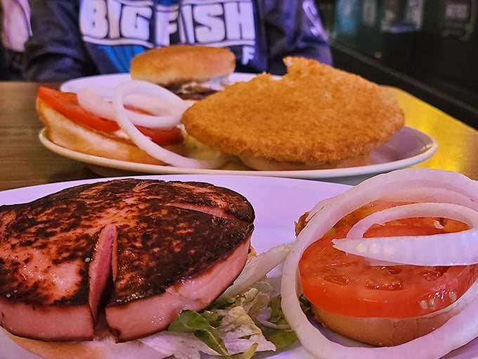 The humble fried bologna sandwich gets the respect it deserves here. Like the Midwest itself—unpretentious, hearty, and surprisingly satisfying.