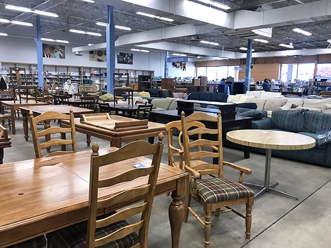 Furniture that's lived a life before you – solid wood pieces with character that IKEA can only dream of manufacturing.