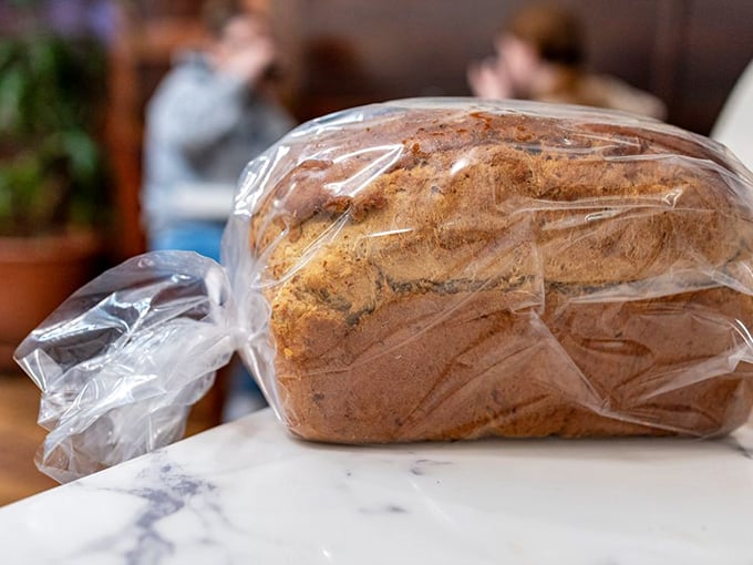 Bread that reminds you why carbs are worth every minute on the treadmill—wrapped and ready to transform someone's toast experience at home.
