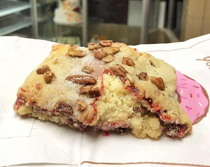 This Hungarian strudel isn't just pastry – it's edible history, with pecans standing guard over jammy fruit filling that grandmothers everywhere would approve of.