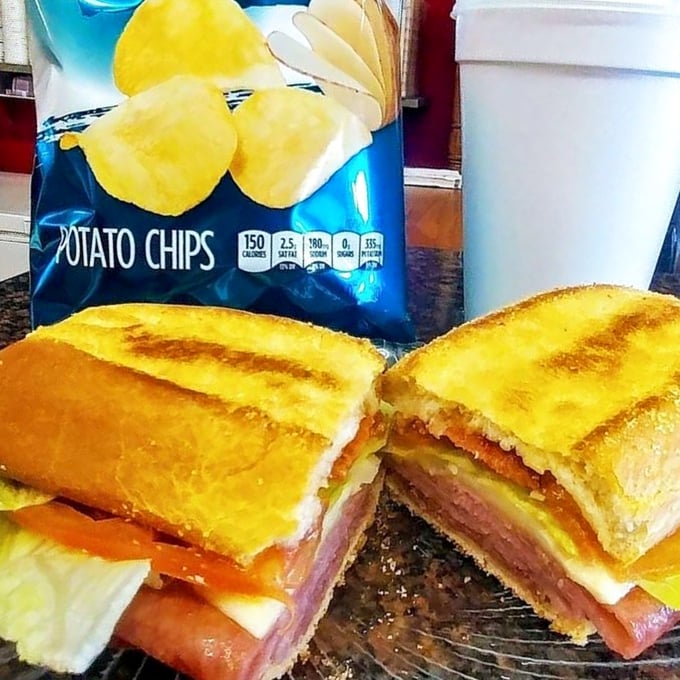 This isn't just a sandwich—it's a masterclass in proper meat-to-bread ratio that puts fancy big-city delis to shame.