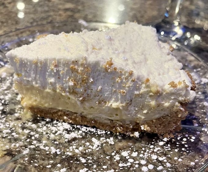 Their key lime pie strikes that magical balance between sweet and tart – the dessert equivalent of finding the perfect parking spot downtown.