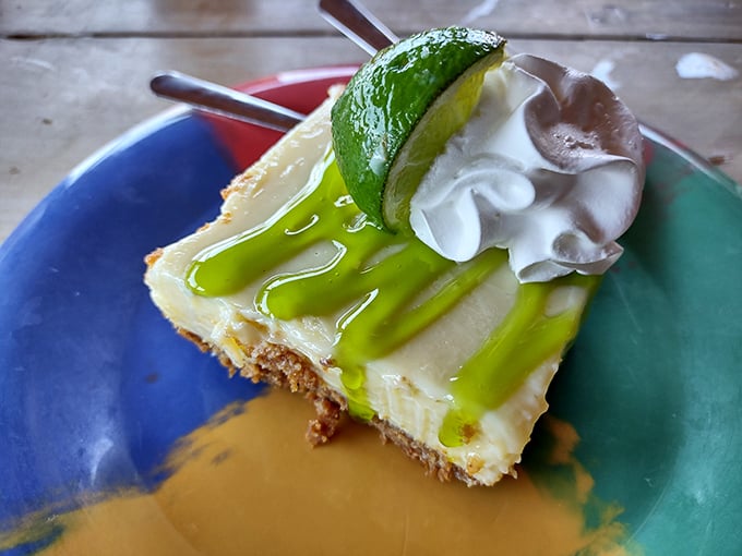 Key lime pie that hits all the right notes—tangy, sweet, and refreshing with that signature Florida sunshine in every bite.