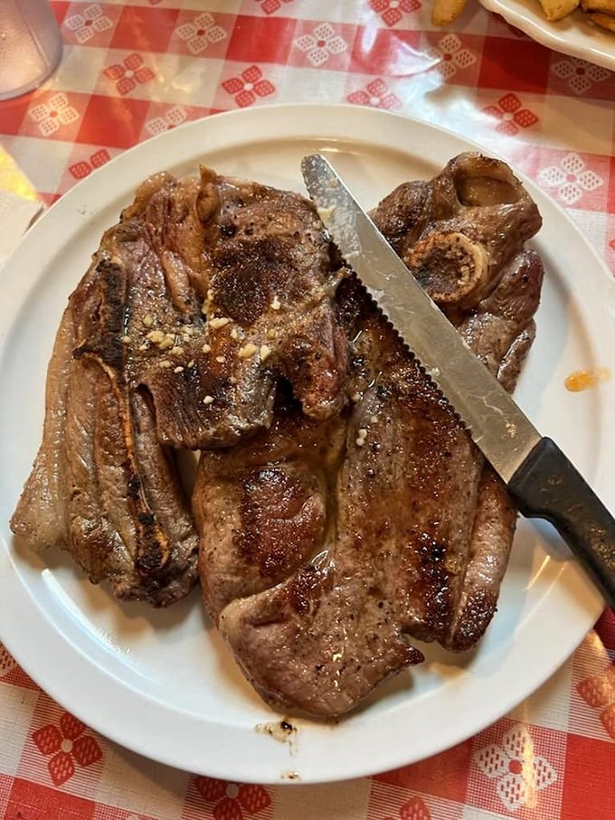 These lamb chops aren't just cooked; they're transformed into meat lollipops that make you want to stand up and applaud after each bite.