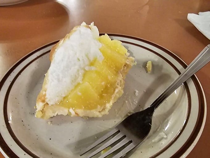 Lemon meringue pie that strikes the perfect balance between sweet and tart. The kind of dessert that makes you consider skipping the main course.