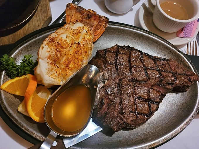 Surf meets turf in this classic pairing—a marriage of land and sea so perfect it deserves its own reality show.