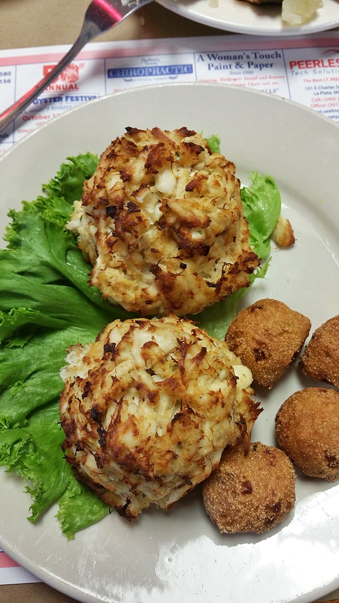 These lump crab cakes are what seafood dreams are made of—mostly crab, barely bound together, and broiled until the edges caramelize just right.