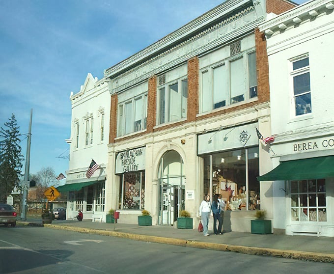 Main Street's historic buildings house local businesses where "shopping local" isn't a bumper sticker—it's just Tuesday. Charm that chain stores can't manufacture.