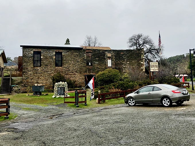 Stone walls that have stood firm through gold rushes and recessions. History here isn't behind glass—it's in the very foundation.