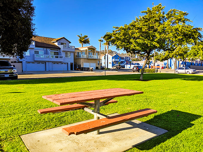 Mary Herrington Park offers the simple pleasure of a picnic table with a million-dollar view – the kind of spot that makes sandwiches taste inexplicably better.