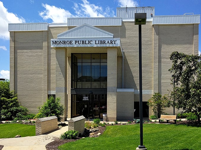 Monroe Public Library offers more than books—it's a community hub where retirees connect, learn, and enjoy cultural programs without breaking the bank.