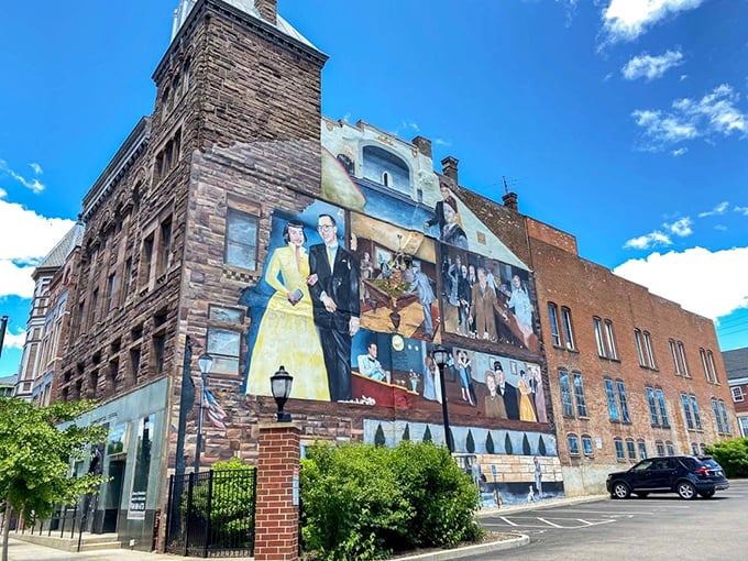 Sometimes the most colorful stories are literally painted right on the walls for everyone to enjoy.