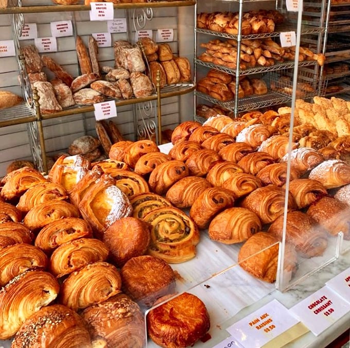 The pastry case that launched a thousand diets – and then gloriously destroyed them all in buttery triumph.