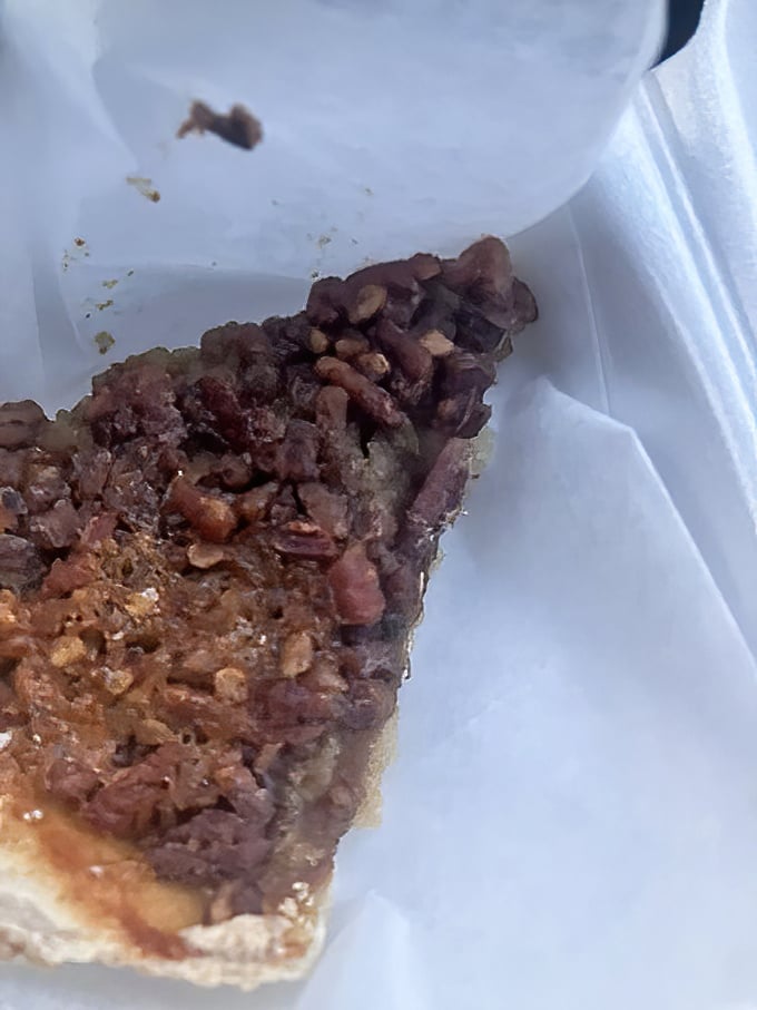 Pecan pie done right – no skimping on the nuts. This isn't your aunt's holiday disappointment; this is the real deal.