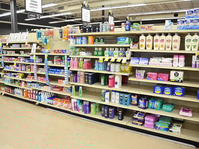 Need shampoo, soap, or toothpaste? The personal care aisle offers basics at bargain prices—because looking good shouldn't cost a fortune.