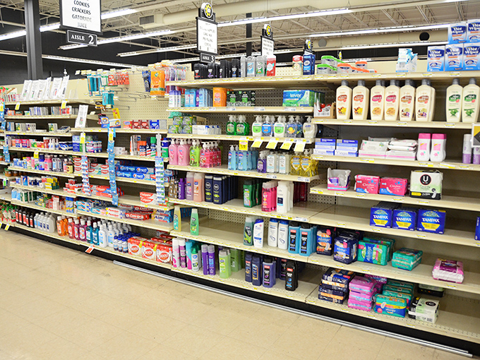 Need shampoo, soap, or toothpaste? The personal care aisle offers basics at bargain prices—because looking good shouldn't cost a fortune.