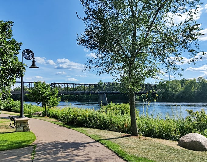 Phoenix Park's riverside walking path offers that rare combination—exercise with a view worth stopping for. Nature's gallery exhibition with no admission fee.
