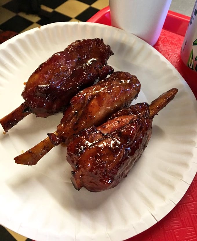 Pig wings: proof that pigs can't fly, but they can certainly make your taste buds soar to new heights.