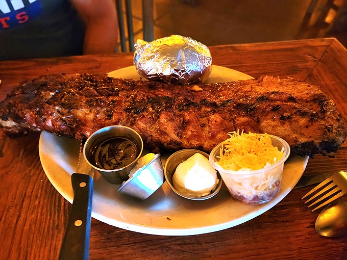 These baby back ribs don't just fall off the bone—they practically leap onto your fork in their eagerness to be devoured.