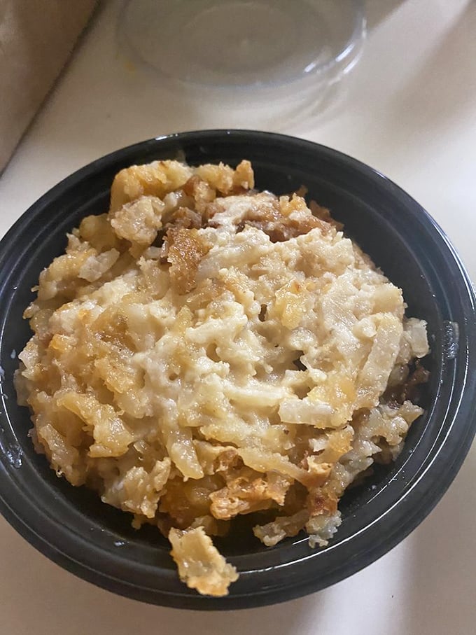 Potato casserole that looks like it was made by someone's grandmother—because the best sides always taste like they were.