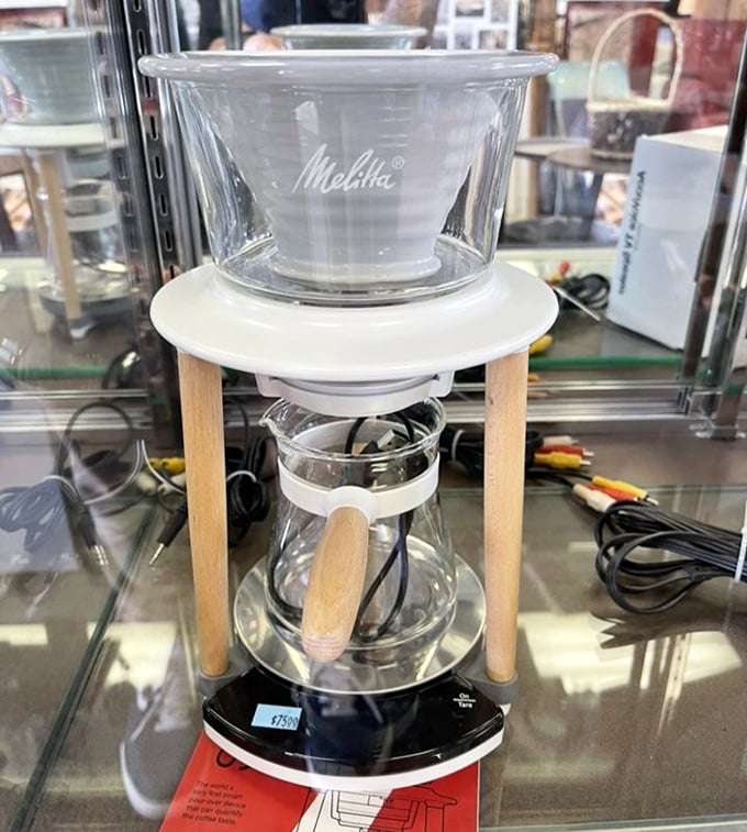 This elegant Melitta pour-over system proves good coffee doesn't require remortgaging your house. Barista-quality brews without the hipster lecture on bean origins.