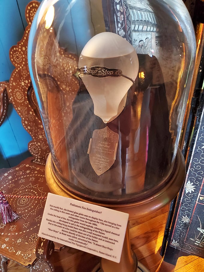 Before fire extinguishers looked like industrial-strength hairspray, they were elegant glass globes that fought flames while maintaining Victorian decorum.