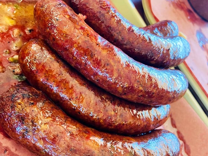 Sausages with that perfect snap – the kind that makes you question every hot dog.