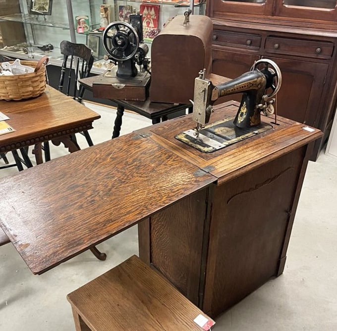 This isn't just a sewing machine; it's a time machine that stitched together wedding dresses, baby clothes, and the fabric of American family life.