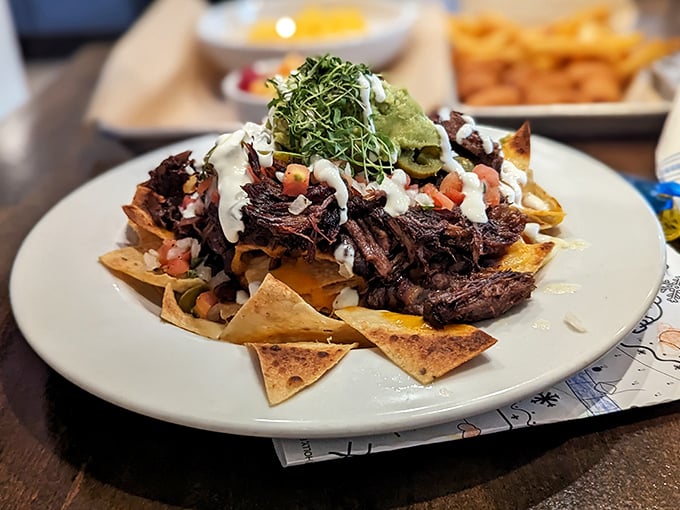 Short rib tacos that bridge comfort food and California cuisine – a delicious reminder that fusion isn't just a trend, it's a flavor revolution.