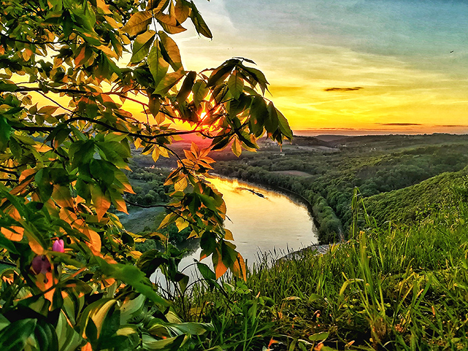 Golden hour magic transforms the valley into a painting. Suddenly your smartphone wallpaper seems woefully inadequate.