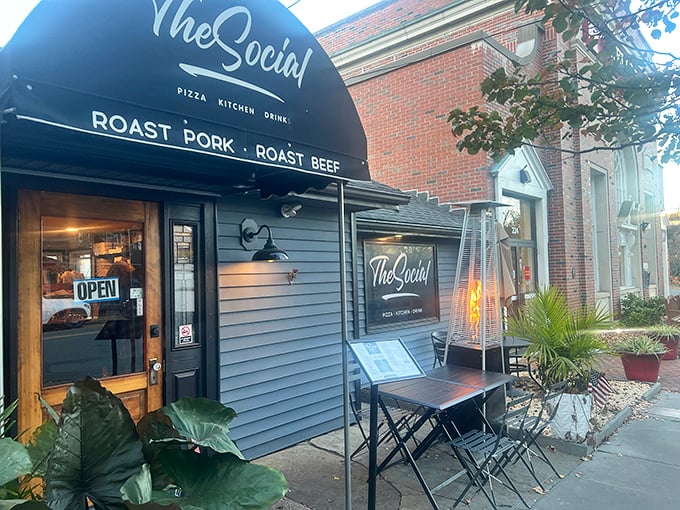 The Social isn't just another restaurant—it's where Milford locals gather to debate important matters like which pizza topping reigns supreme.