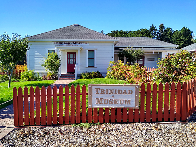 Behind that cheerful red picket fence, the Trinidad Museum holds the stories of this coastal hamlet, no museum fatigue guaranteed.