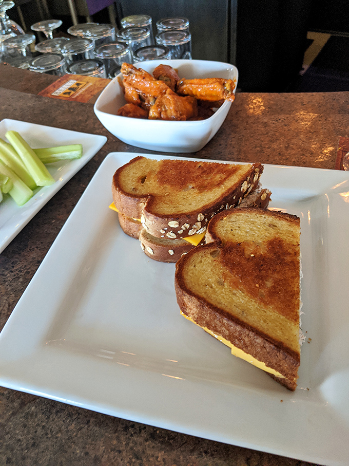 The humble tuna melt, elevated to art form – crispy bread giving way to creamy tuna that makes you rethink lunch priorities.